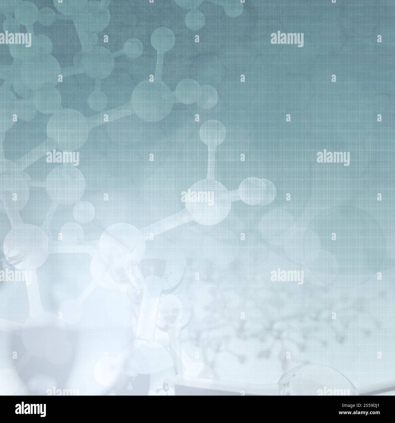 Abstract molecules medical background Stock Photo - Alamy