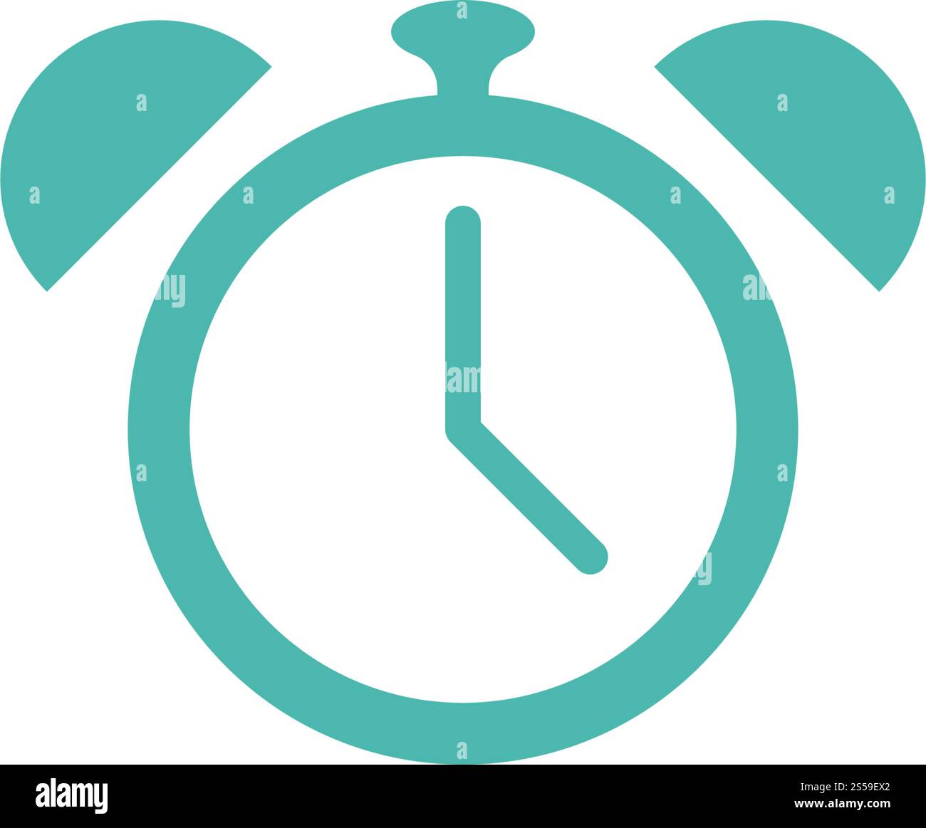 Alarm clock logo vector template Stock Vector Image & Art - Alamy