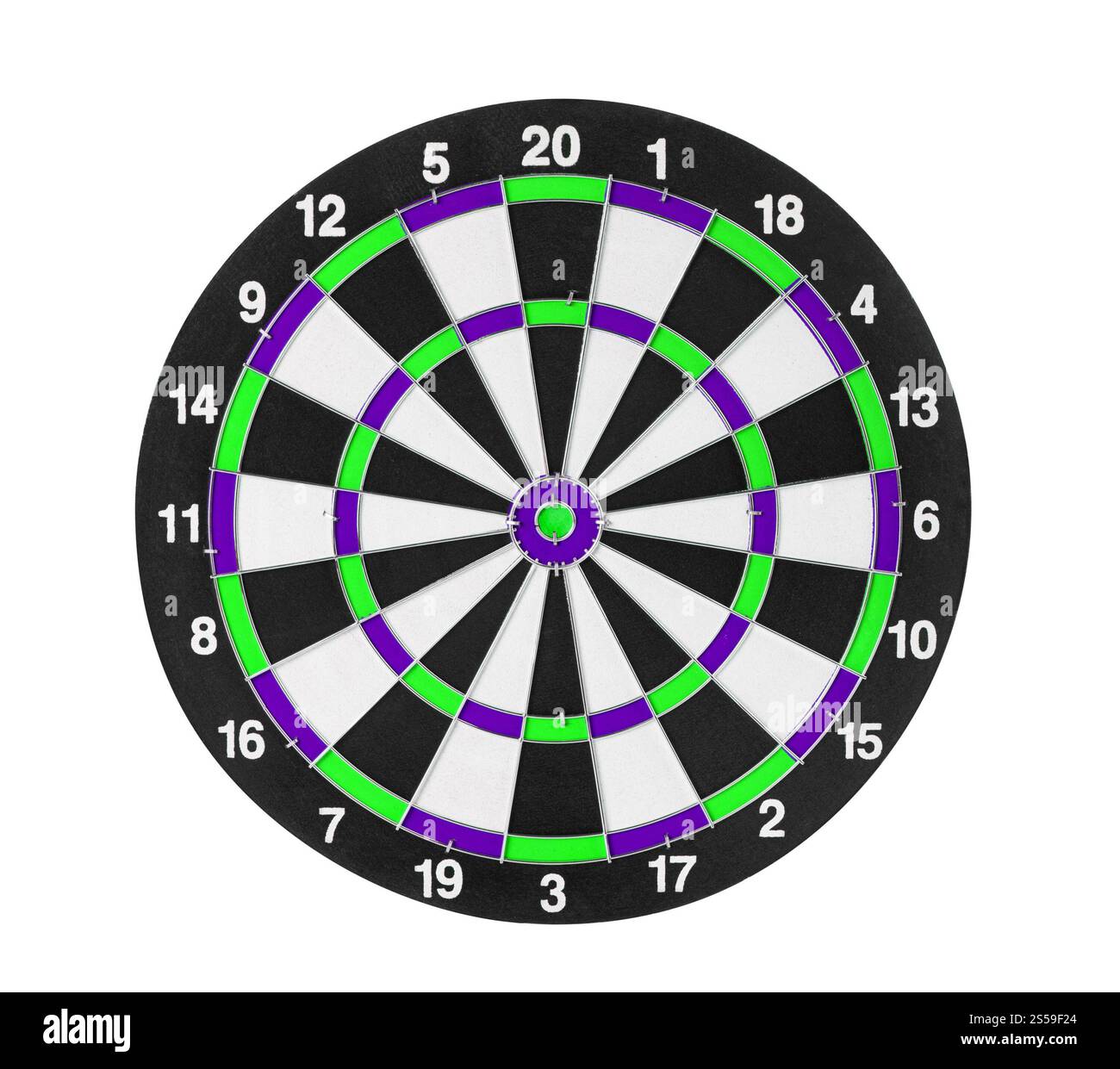 Dart board isolated on white background. Dart board Stock Photo - Alamy
