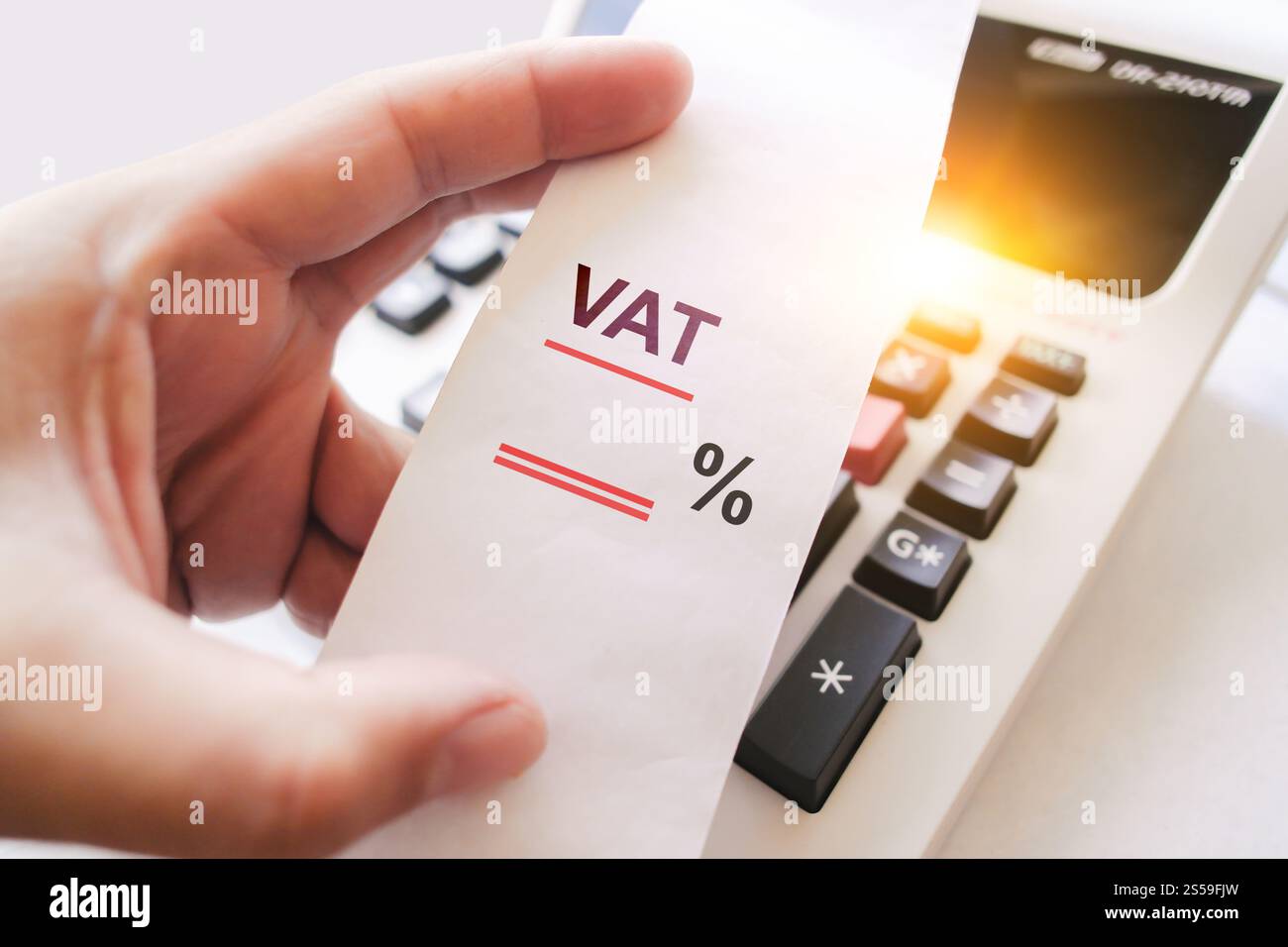 Vat receipt hi-res stock photography and images - Alamy