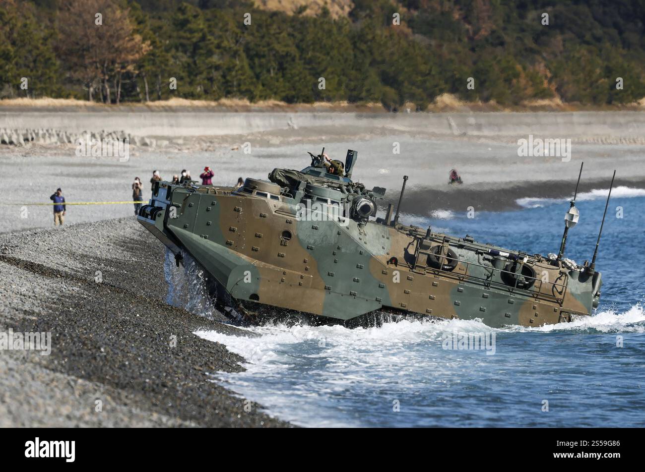 The Japan Ground Self-Defense Force's Middle Army conducts an anti ...