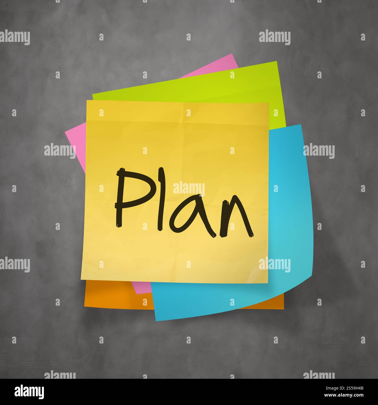 Idea plan work paper hi-res stock photography and images - Alamy