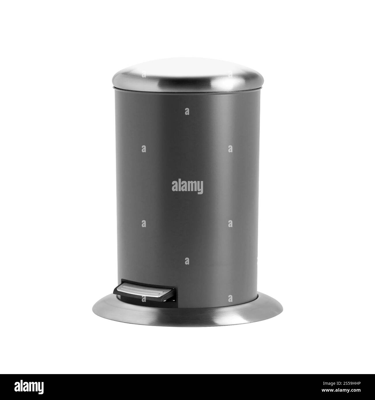 empty modern trash can Stock Photo - Alamy