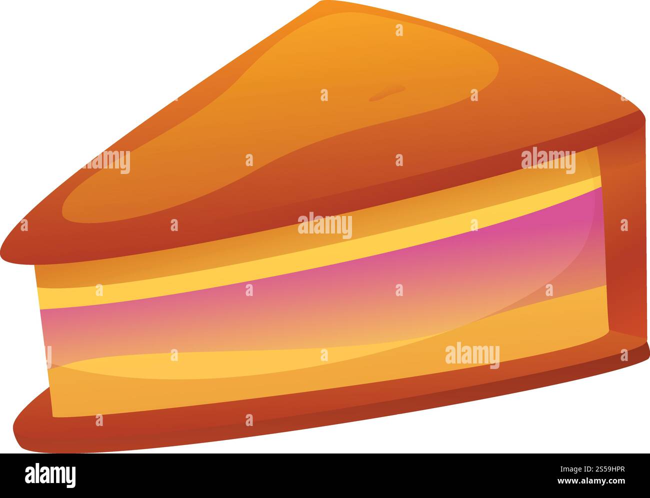 Cheesecake icon. Cartoon of cheesecake vector icon for web design ...