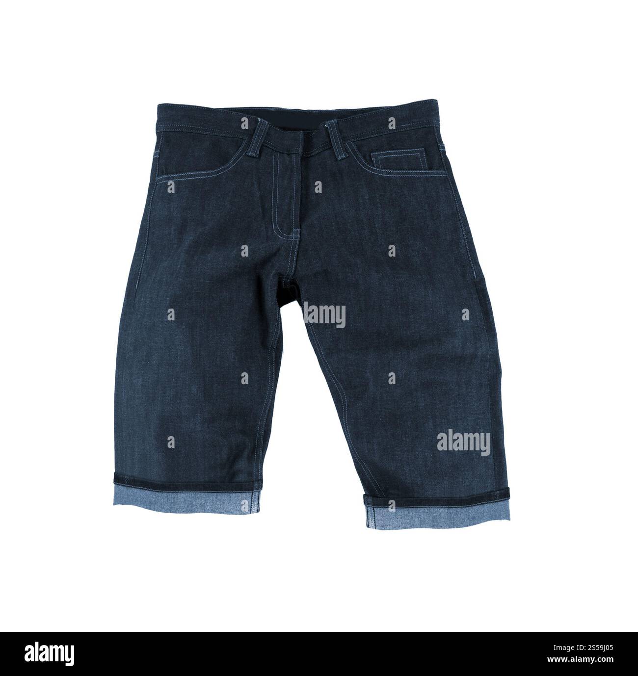 Male jeans shorts Stock Photo - Alamy