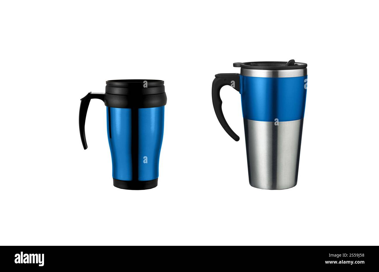 Thermos isolated on white background. Thermos Stock Photo - Alamy