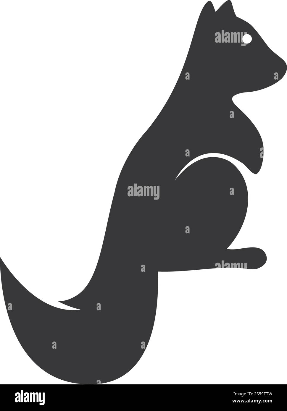 squirrel logo vector icon Stock Vector Image & Art - Alamy