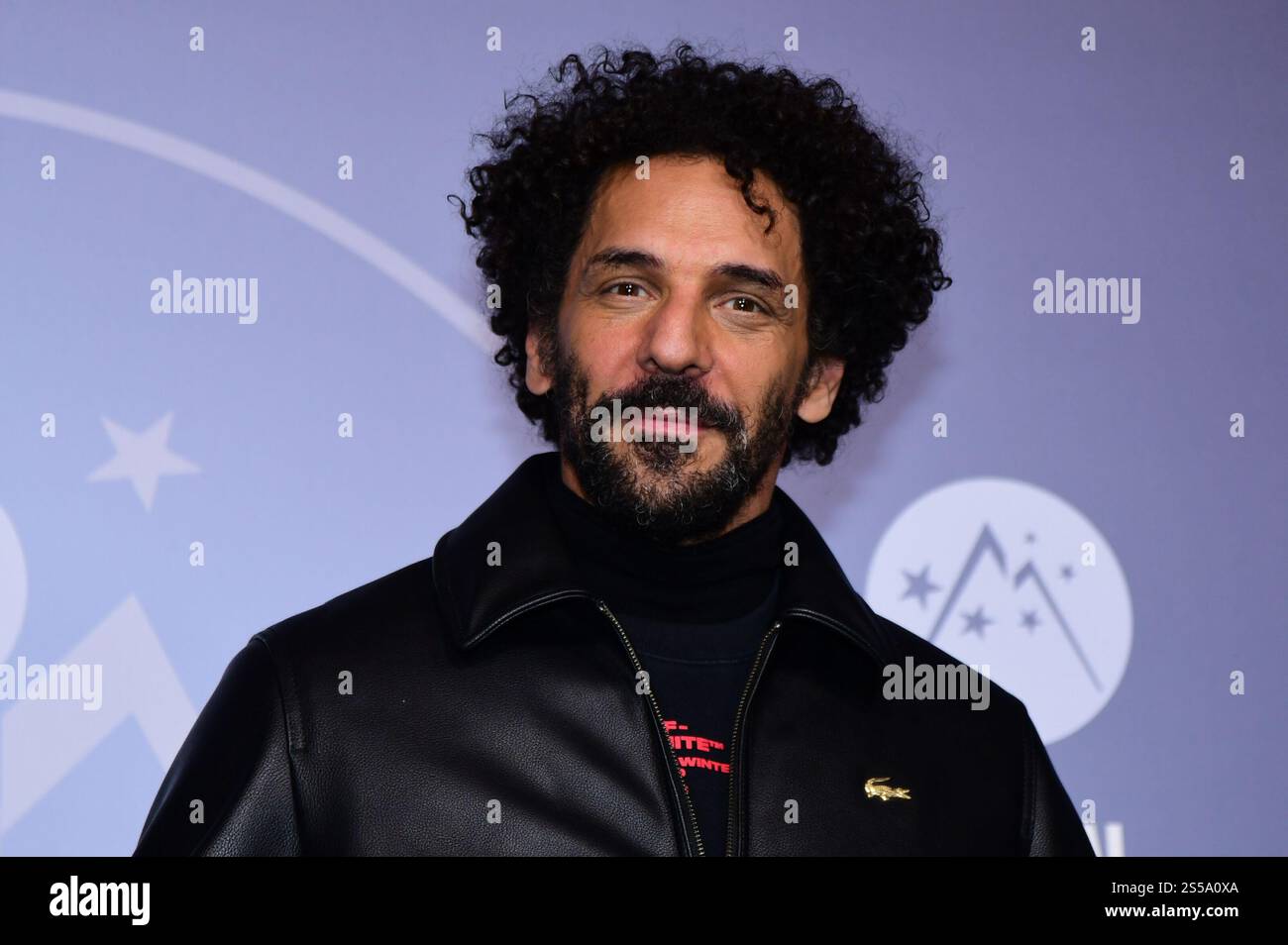 Alpe Huez, France. 13th Jan, 2025. Portrait of Tomer Sisley at the ...