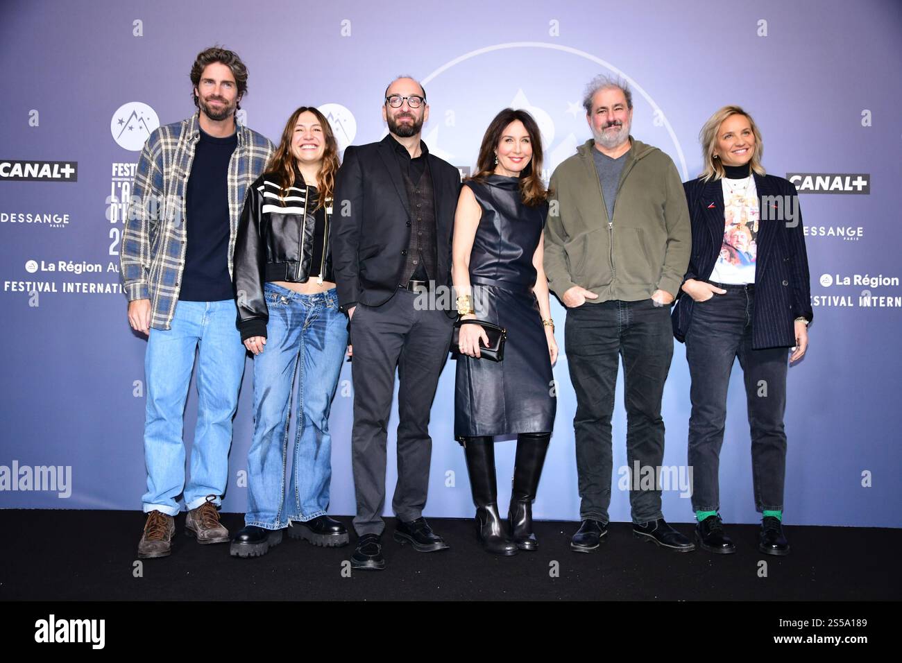 Alpe Huez, France. 13th Jan, 2025. The jury attends the opening ...