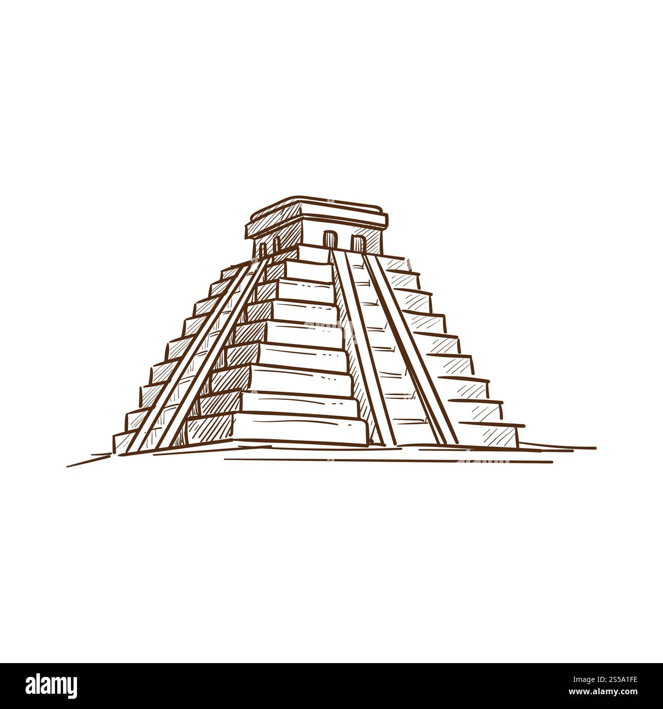 Mexican heritage of ancients culture living on territory vector ...