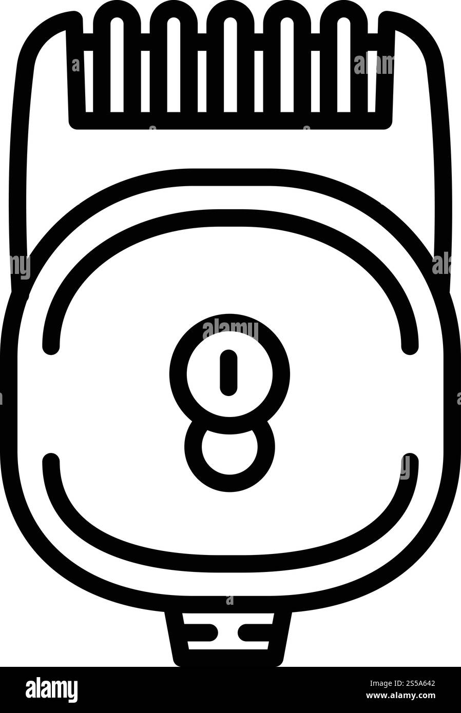 Woman shaver icon. Outline woman shaver vector icon for web design ...