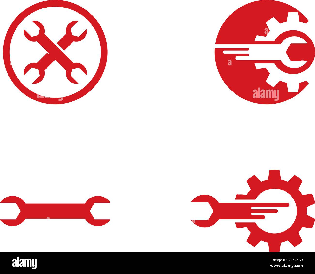 Auto repair logo vector icon template Stock Vector Image & Art - Alamy