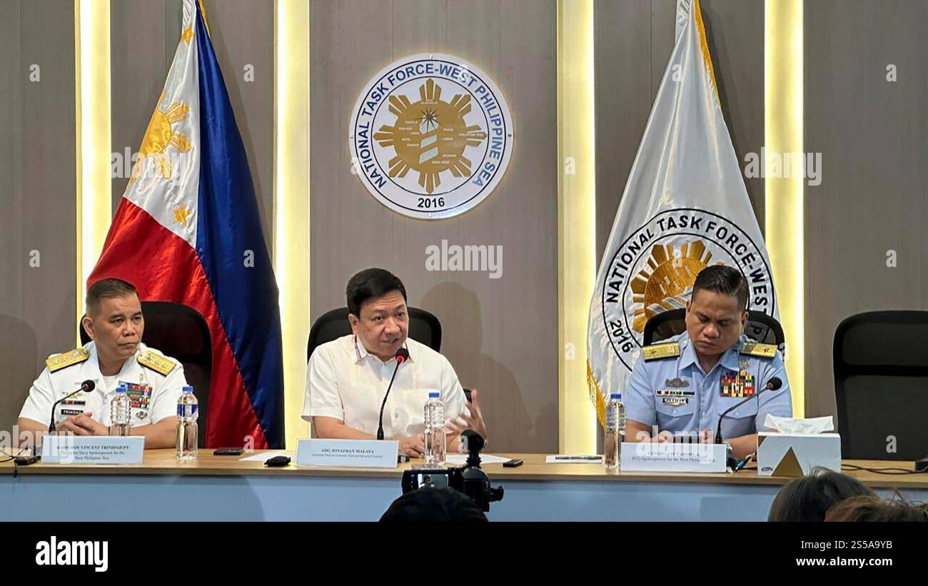 Members of the National Task force West Philippine Sea, Roy Trinidad ...