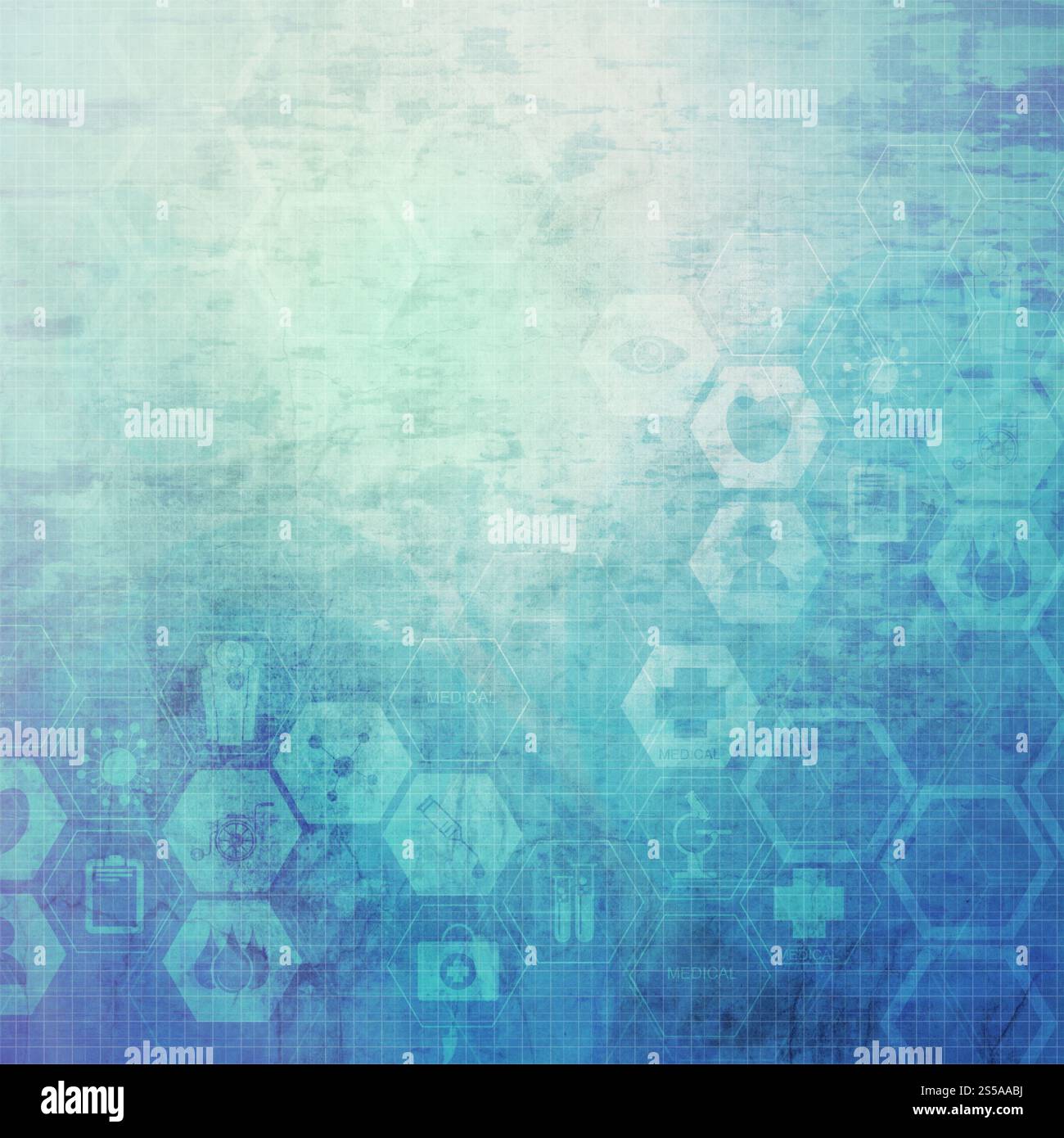 Abstract molecules medical background Stock Photo - Alamy