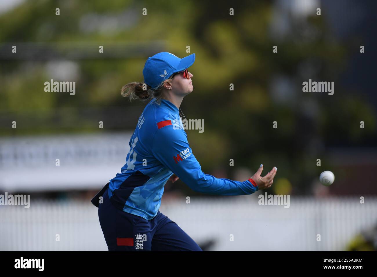 MELBOURNE AUSTRALIA. 14th Jan 2025. Pictured: Charlie Dean of England ...