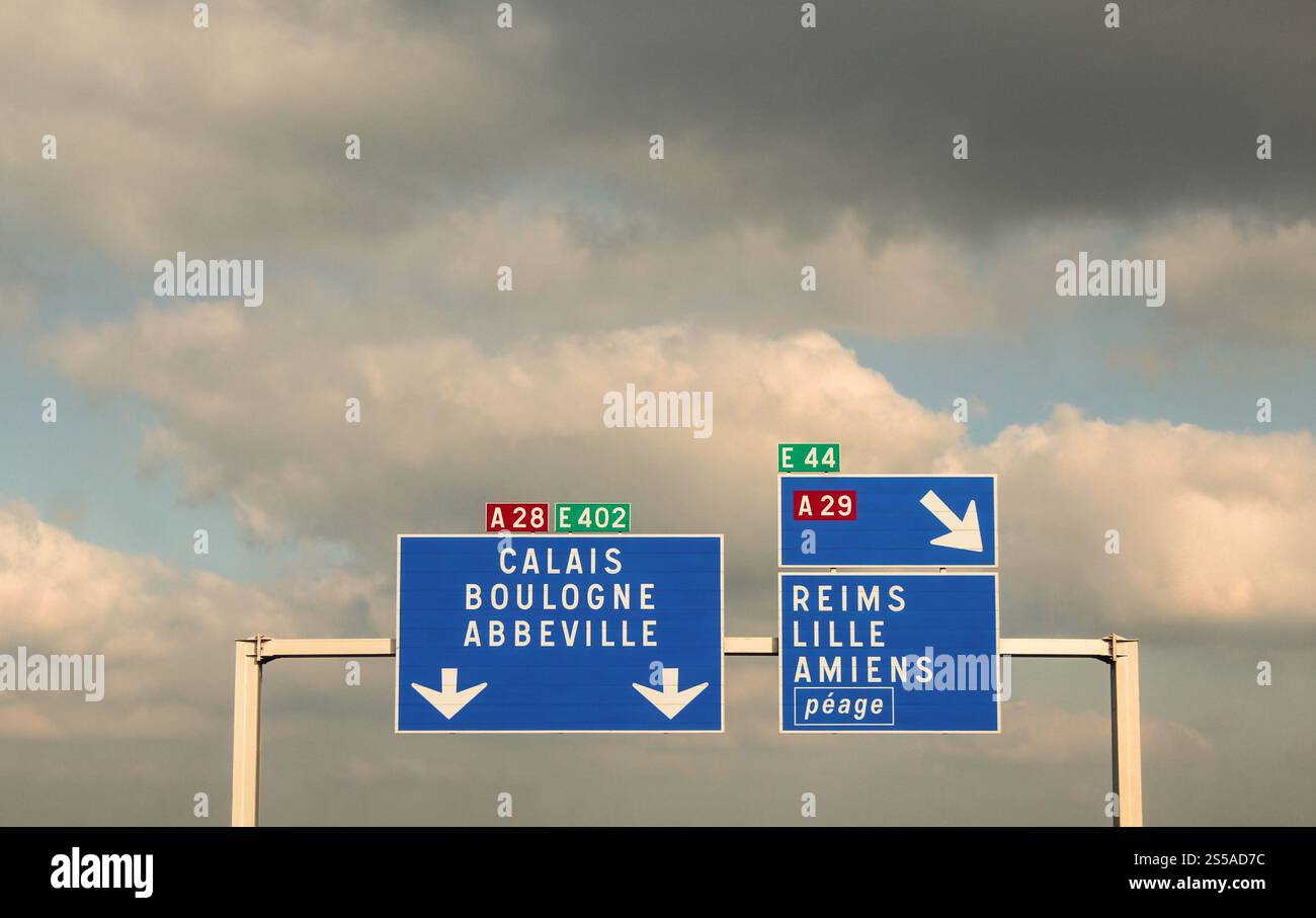 Autoroute a 26 hi-res stock photography and images - Alamy