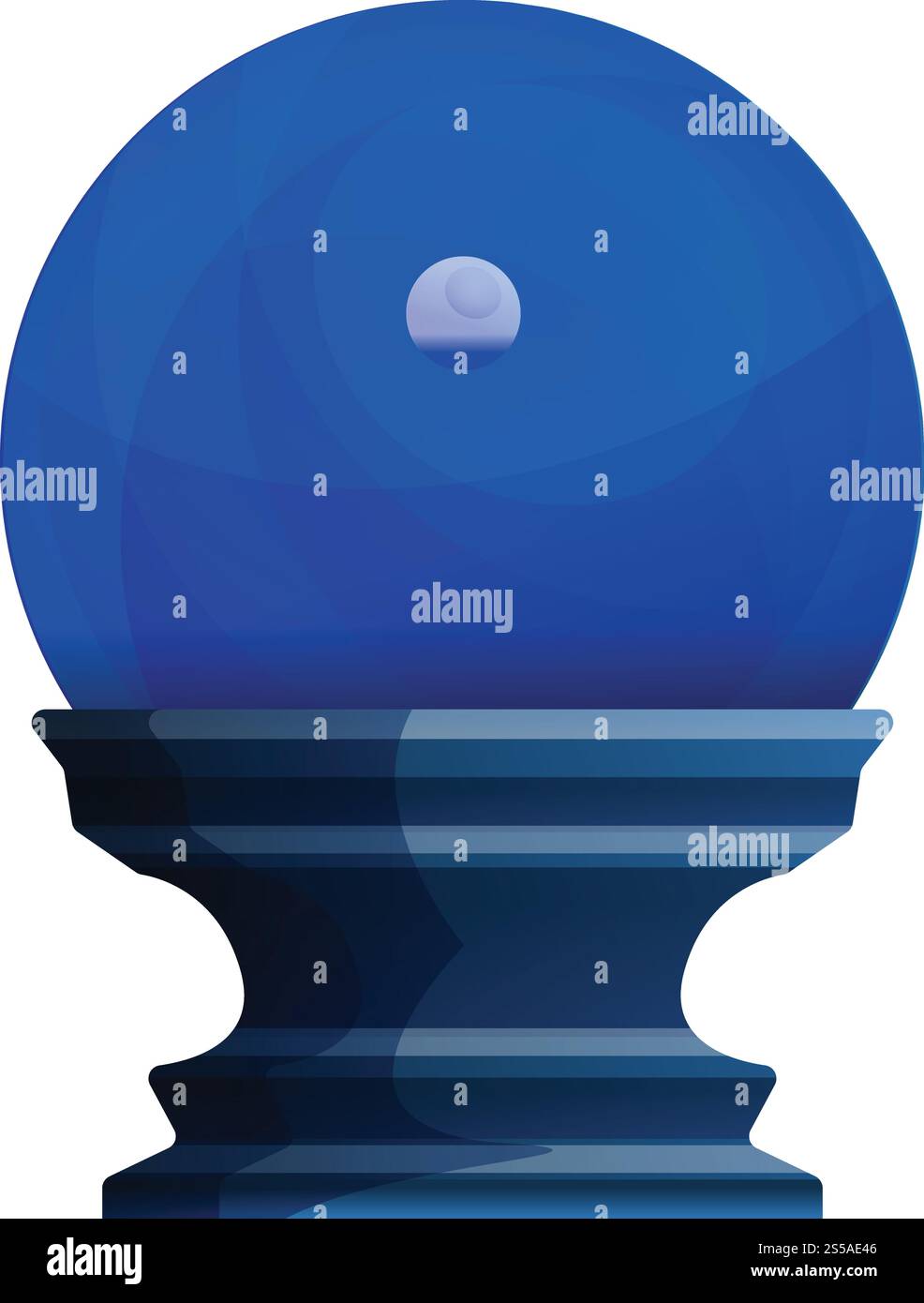 Magic glass ball icon. Cartoon of magic glass ball vector icon for web ...