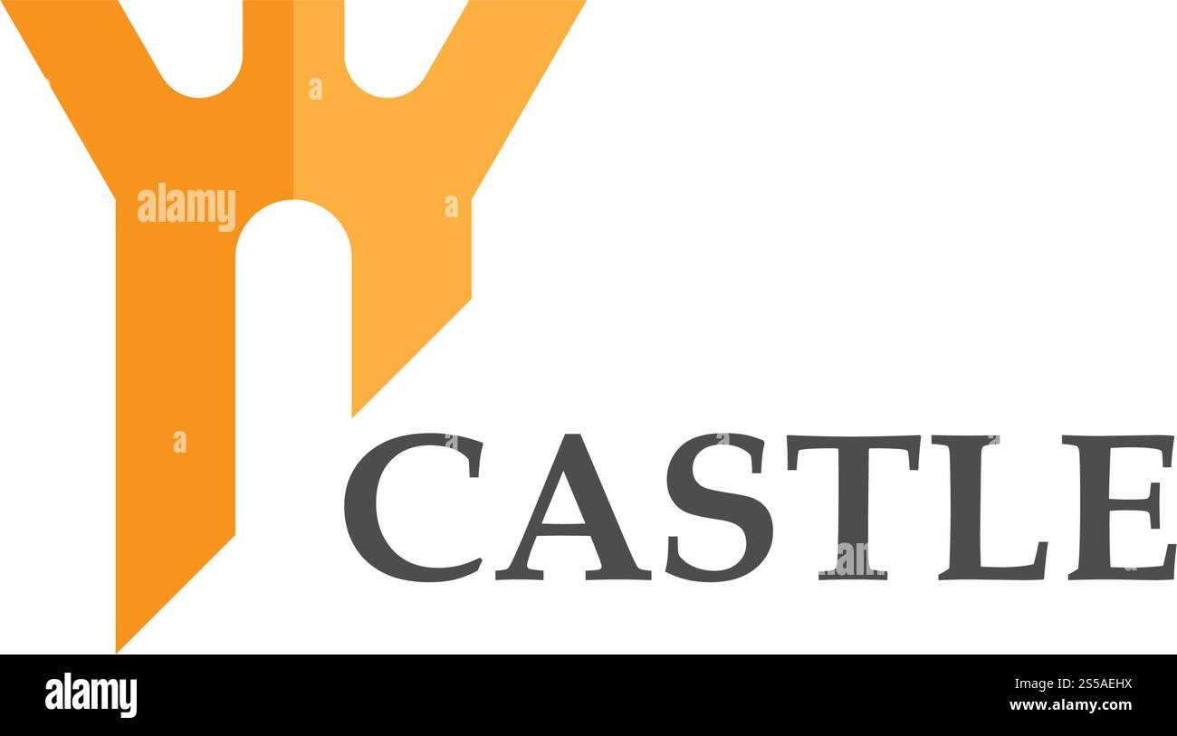 castle logo vector template Stock Vector Image & Art - Alamy