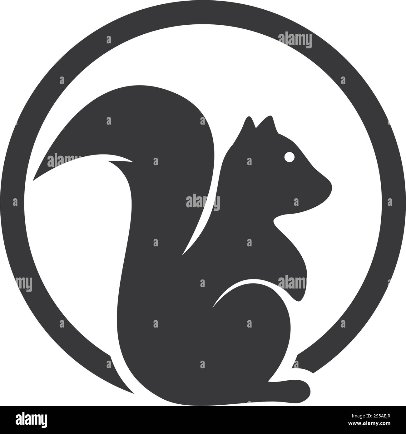 squirrel logo vector icon Stock Vector Image & Art - Alamy
