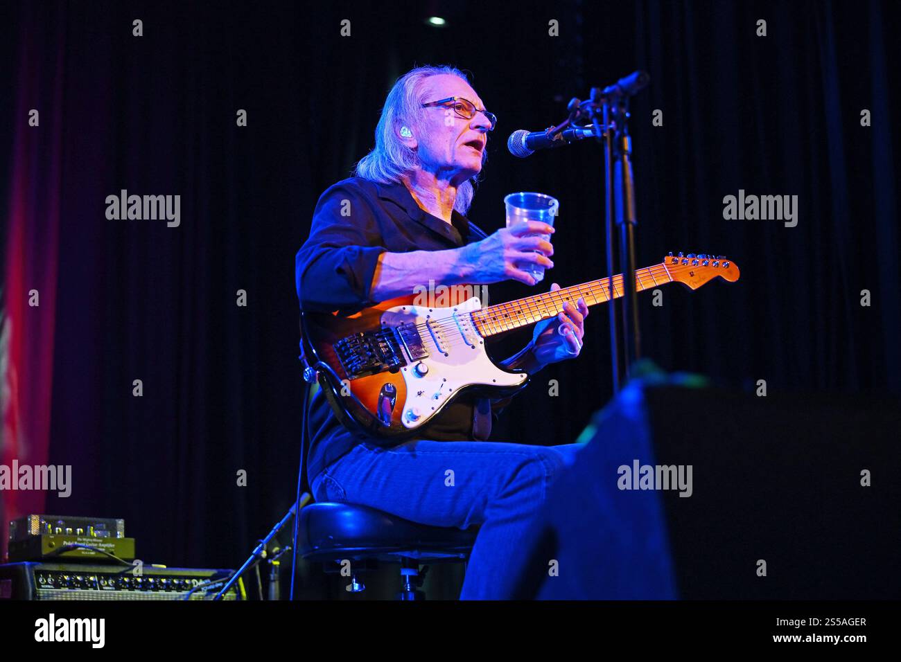 UK. 13th Jan, 2025. LONDON, ENGLAND - JANUARY 13: Sonny Landreth ...