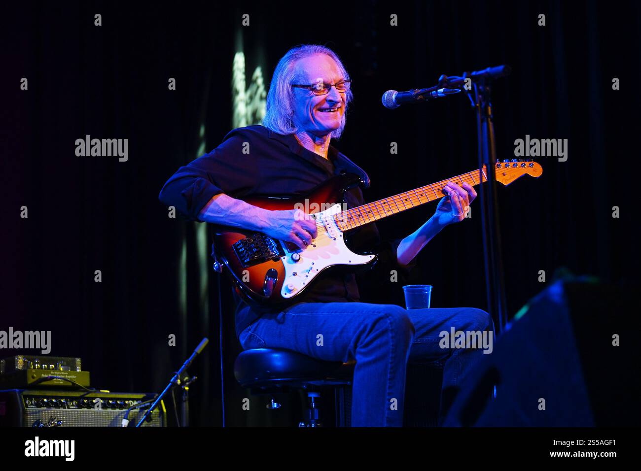 UK. 13th Jan, 2025. LONDON, ENGLAND - JANUARY 13: Sonny Landreth performing during the January ...