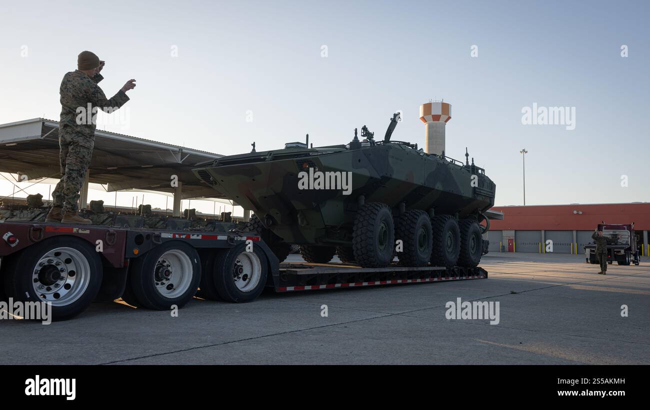 U.S. Marine Corps Sgt. Adam Balke, left, and Sgt. Devon Crawford, both ...