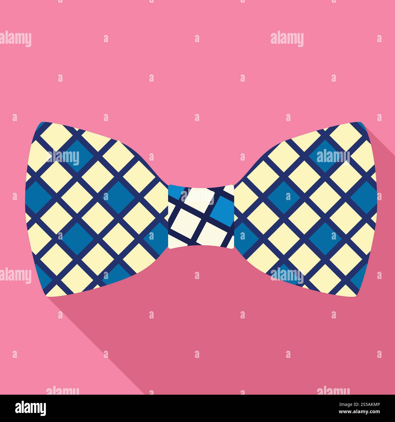 Square print tie Stock Vector Images - Alamy