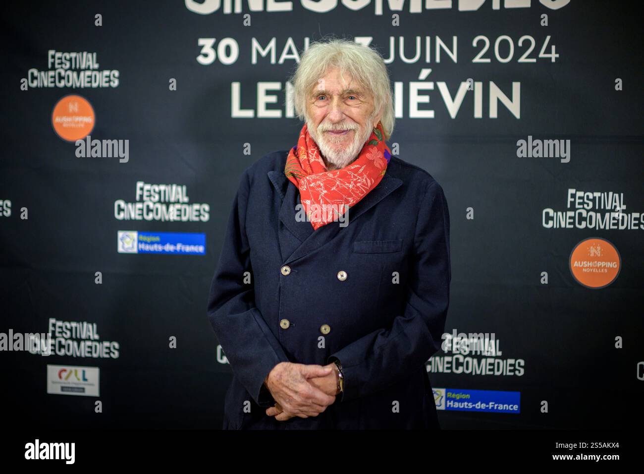 Lens (northern France), June 3, 2024: actor Pierre Richard attending ...