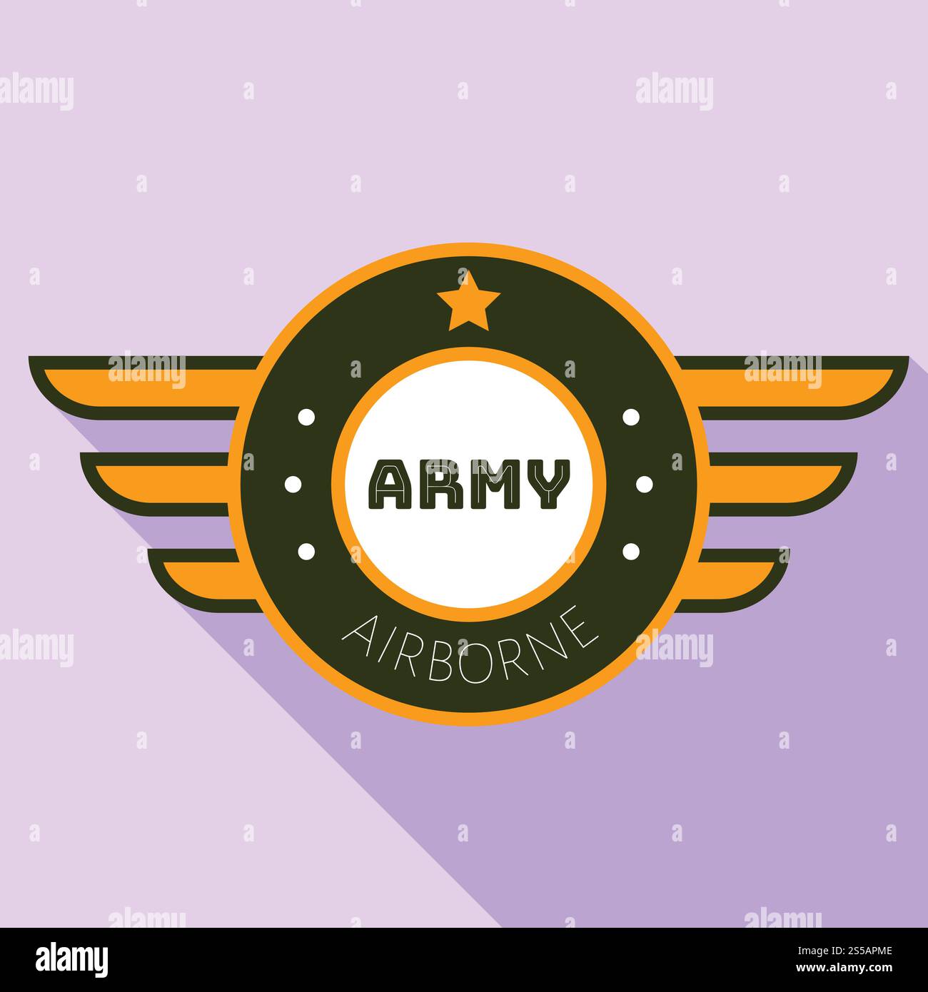 Airborn airborne Stock Vector Images - Alamy