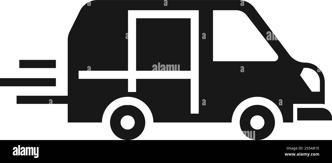 Parcel delivery icon. Simple illustration of parcel delivery vector ...