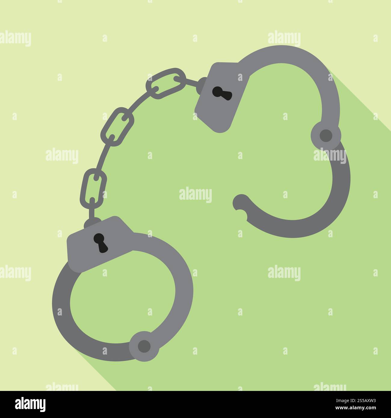 Open cuffs Stock Vector Images - Alamy