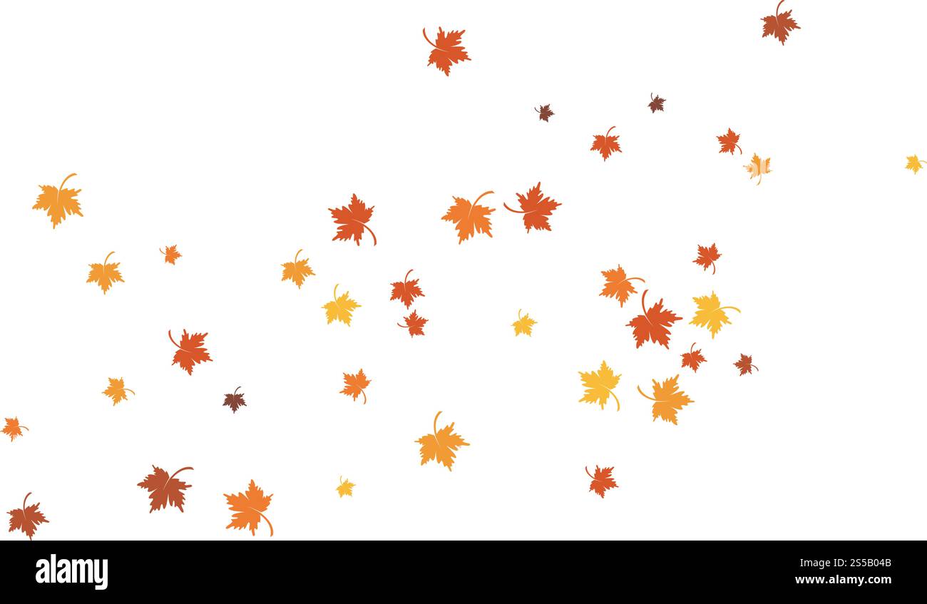 autumn Leaf background template vector illustration Stock Vector Image ...
