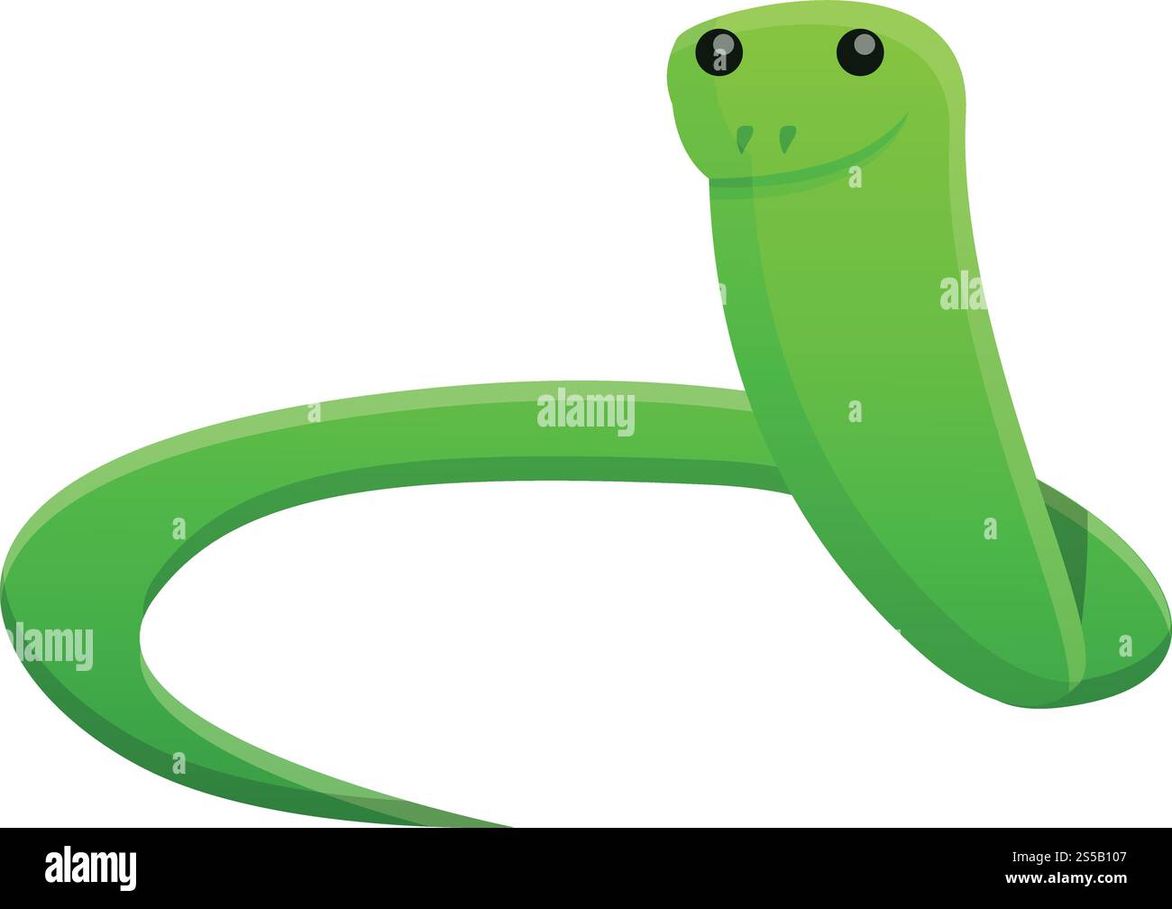Cute snake icon. Cartoon of cute snake vector icon for web design ...