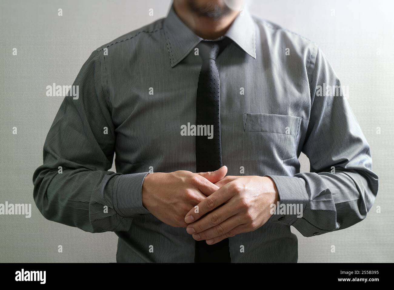 success businessman holding his hand ,front view,filter effect Stock ...