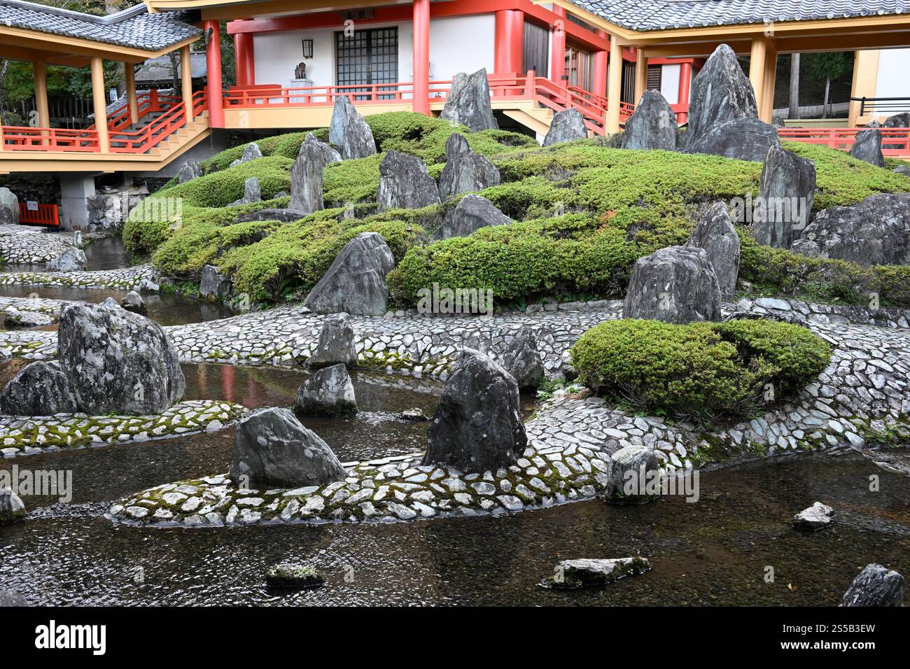 Matsuo-taisha garden by Shigemori Mirei,Kyoto,Japan Stock Photo - Alamy