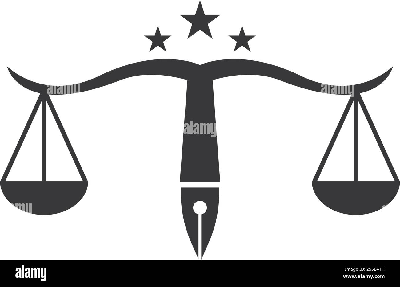law logo vector icon template Stock Vector Image & Art - Alamy