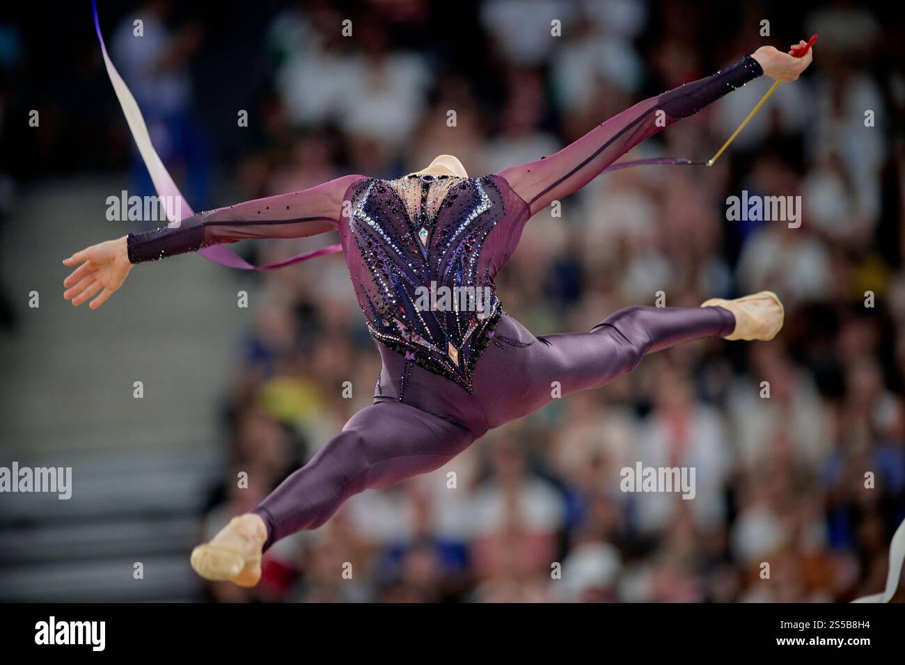 PARIS, FRANCE - 8 AUGUST, 2024: Darja Varfolomeev. The Rhythmic ...