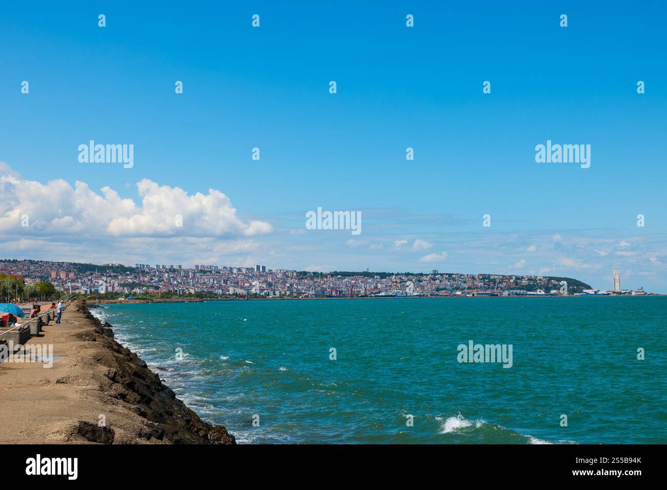 Cityscape of Samsun in Black Sea region of Turkey. Visit Samsun ...