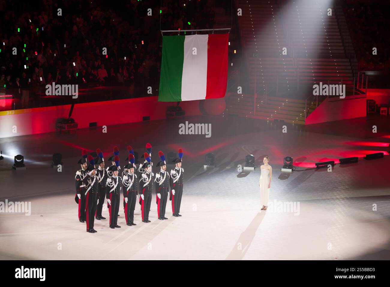 Turin, Italy. 13th Jan, 2025. The Italian figure skating champion ...