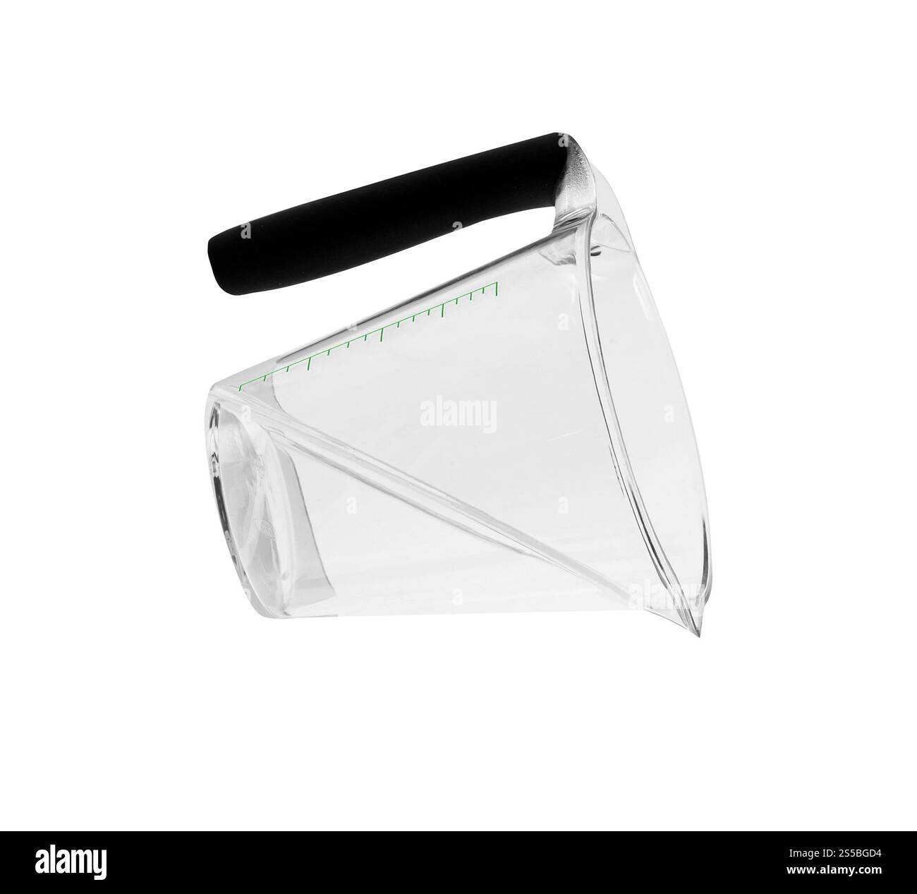 Measuring glass isolated on white background Stock Photo - Alamy