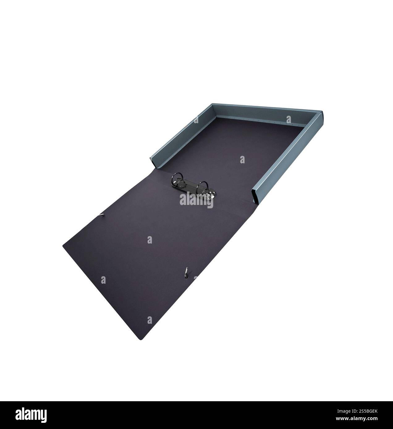 Hard folder isolated on white Stock Photo - Alamy