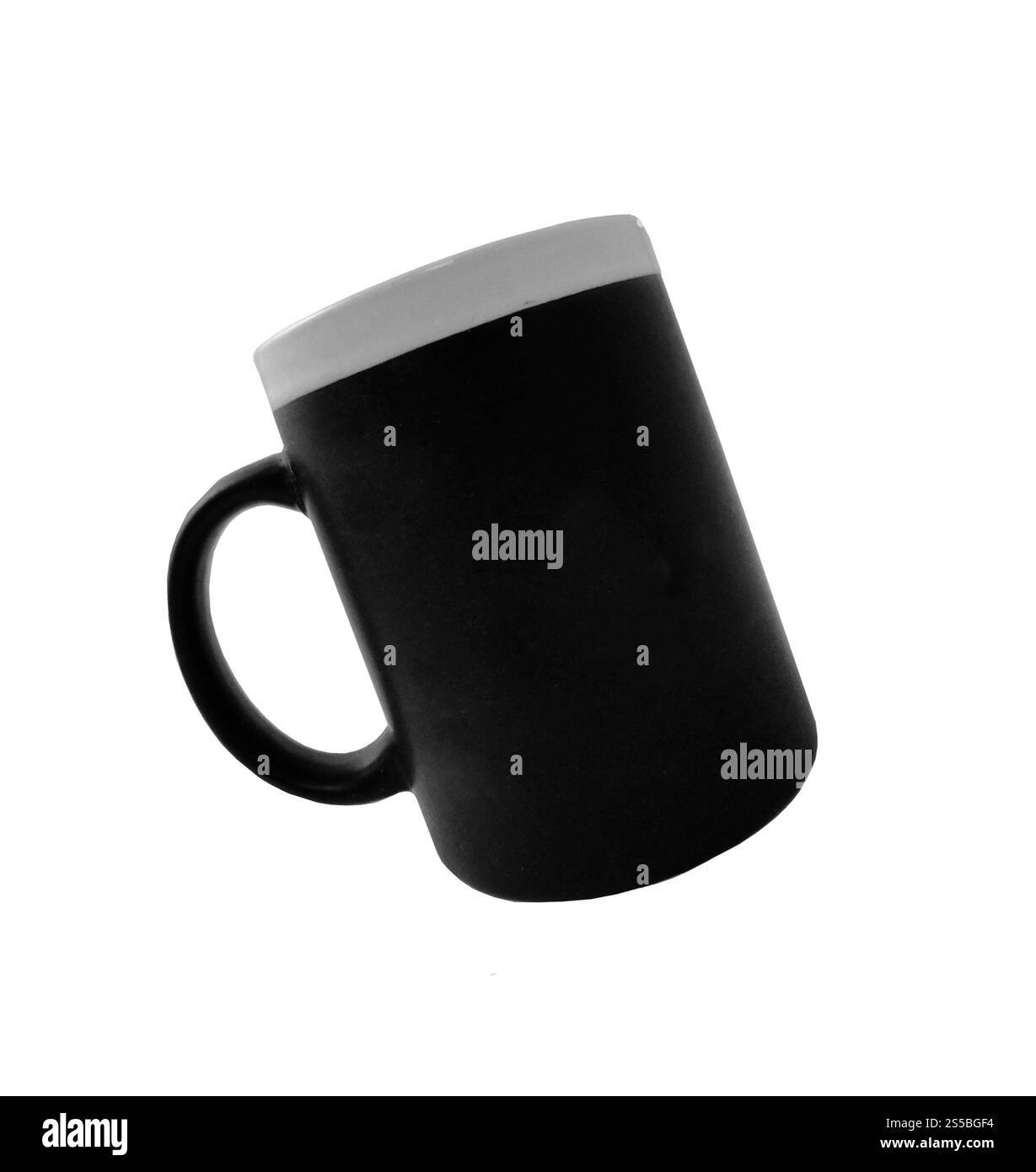 Black mug hot water Cut Out Stock Images & Pictures - Alamy