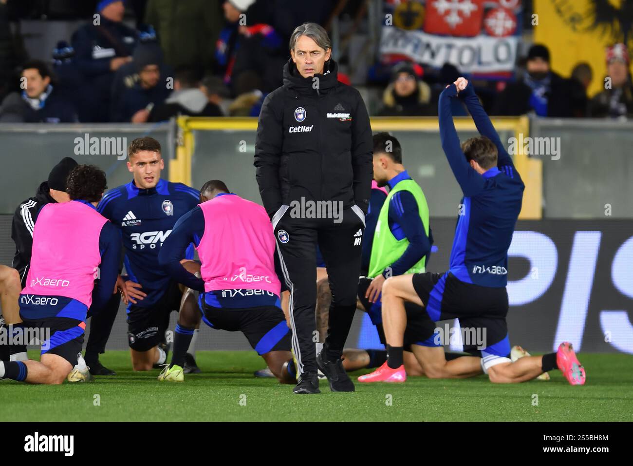 Head coach of Pisa Filippo Inzaghi during AC Pisa vs Carrarese Calcio ...