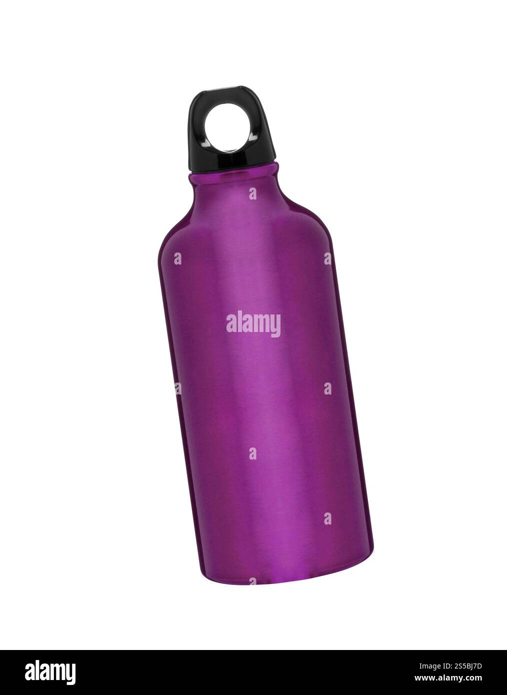 Aluminum water flask on Cut Out Stock Images & Pictures - Alamy