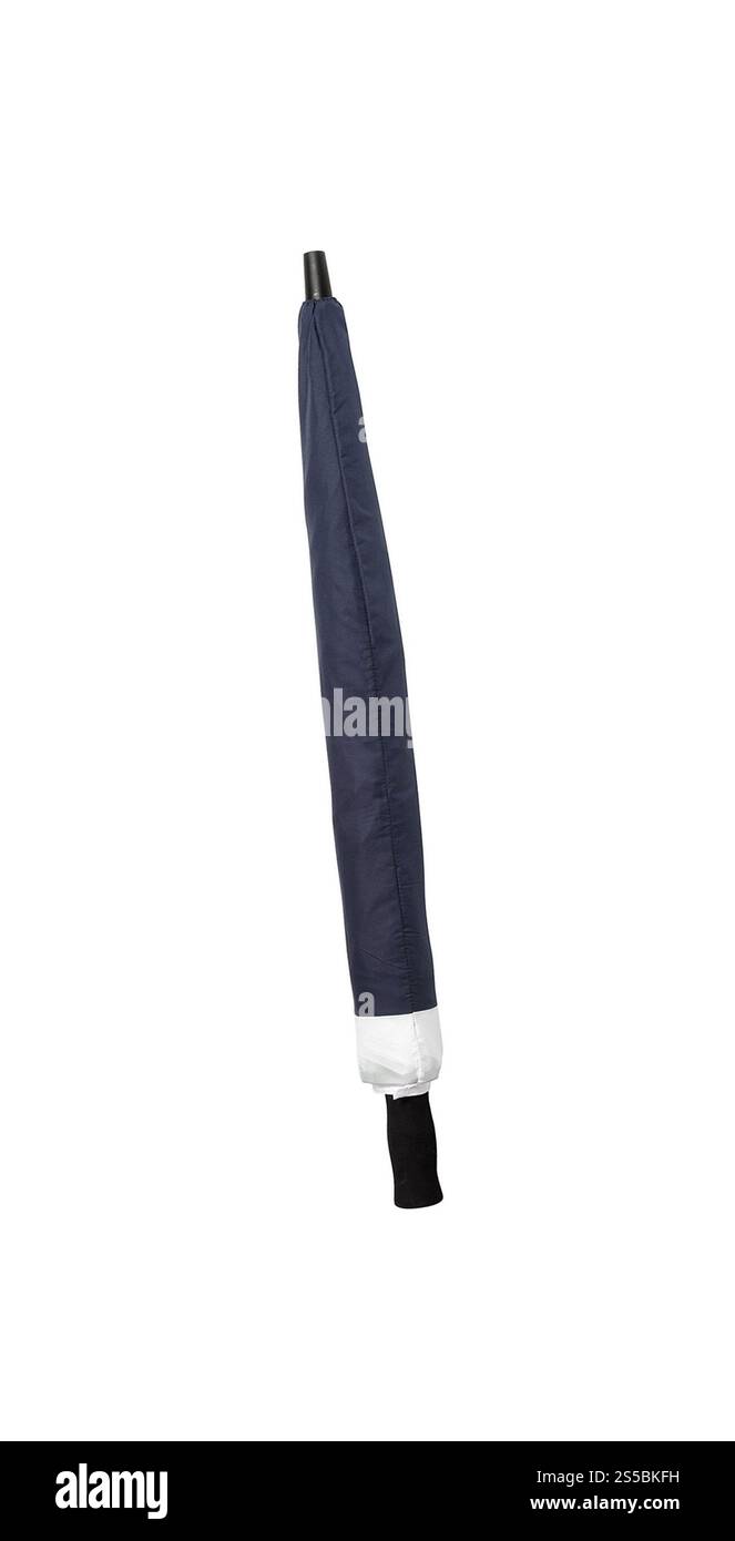 Folded umbrella isolated on white background. Folded umbrella isolated ...