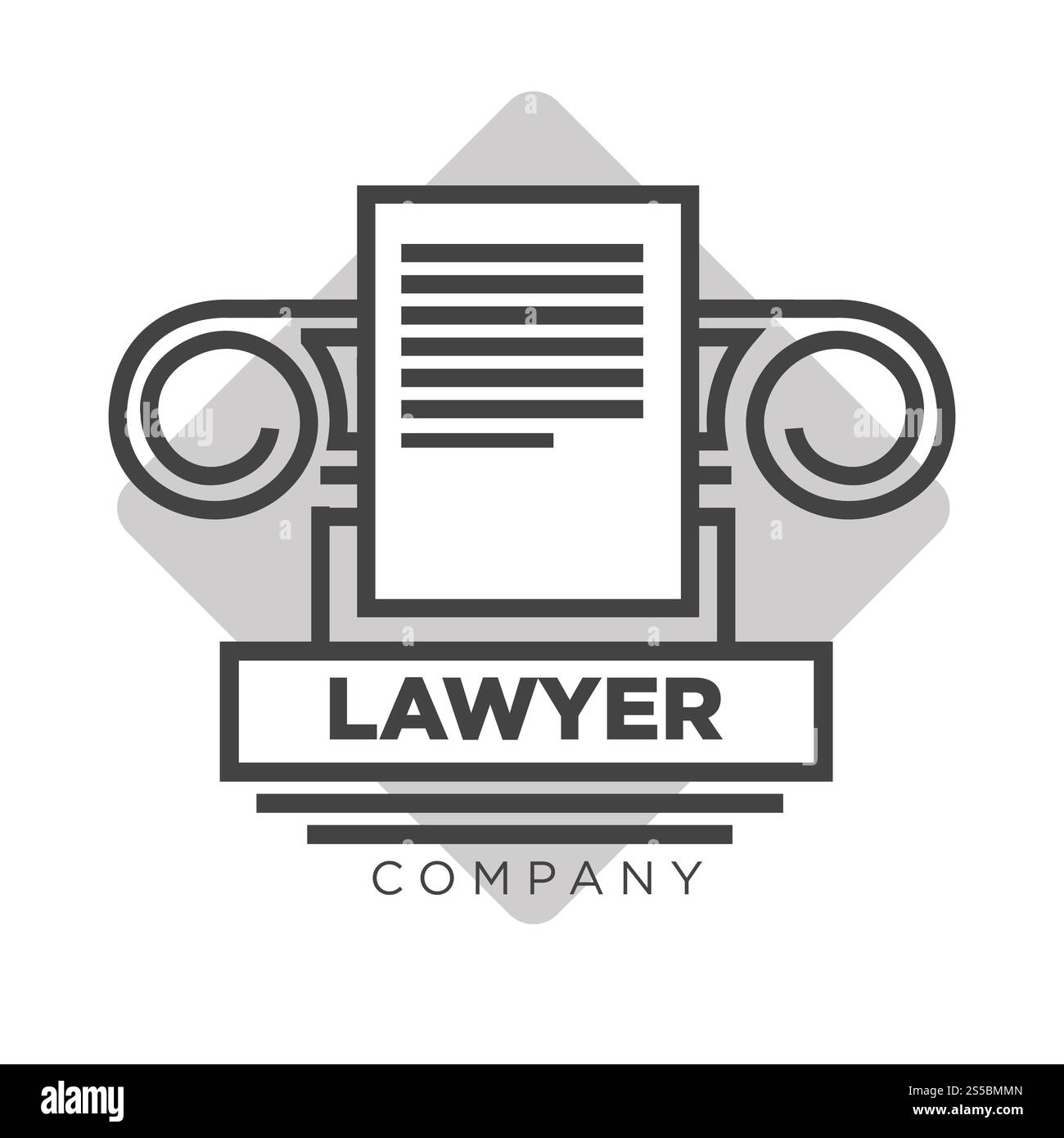 Company logo office Black and White Stock Photos & Images - Alamy