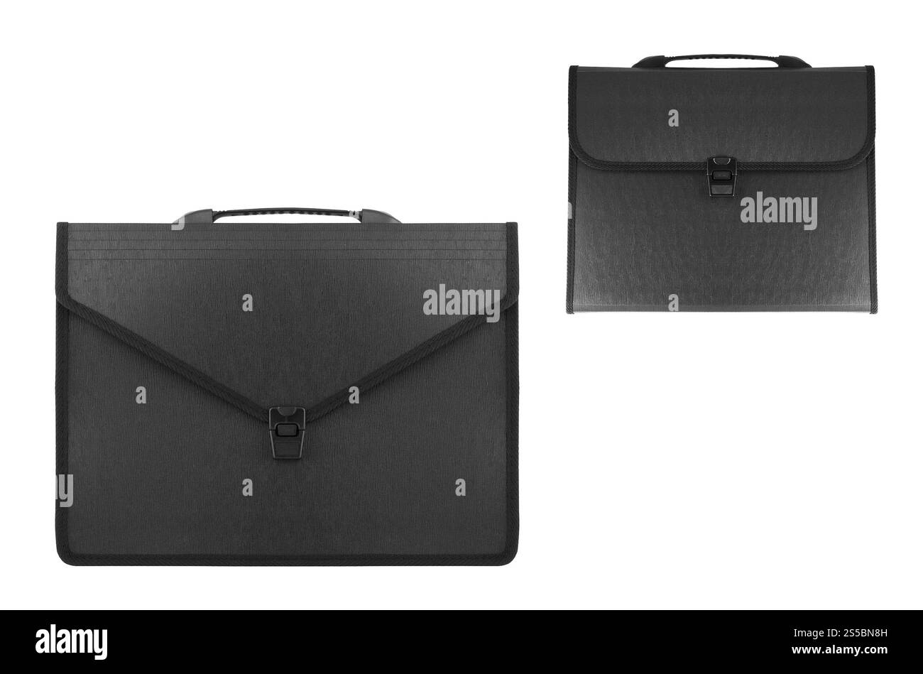 Business briefcases isolated on white background. Business briefcases ...