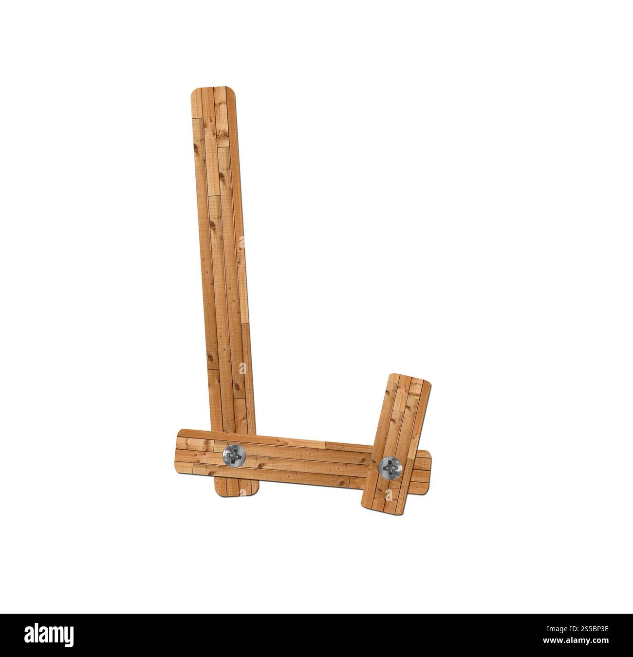 wooden alphabet - letter AL on white background. wooden alphabet ...