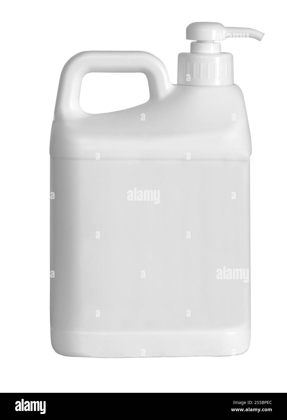 Plastic canister isolated on white background. Plastic canister Stock ...