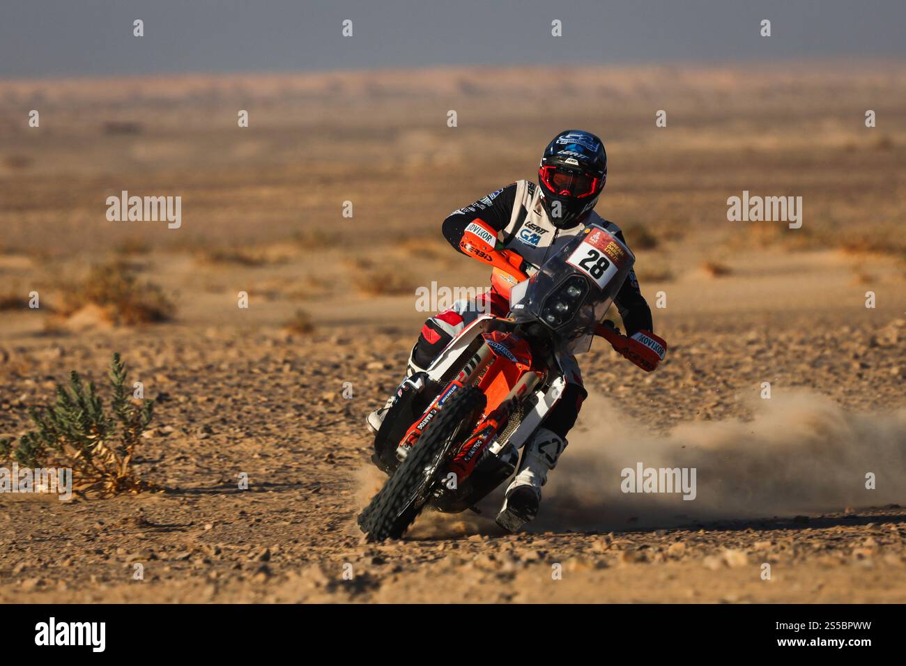 Haradh, Arabie Saoudite. 14th Jan, 2025. 28 MULEC Toni (svn), KTM, Bas World KTM Racing Team ...